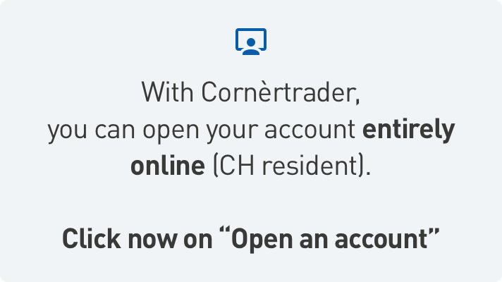 Cornèrtrader: Trading on Forex, Stocks, ETFs, Options, CFD & more